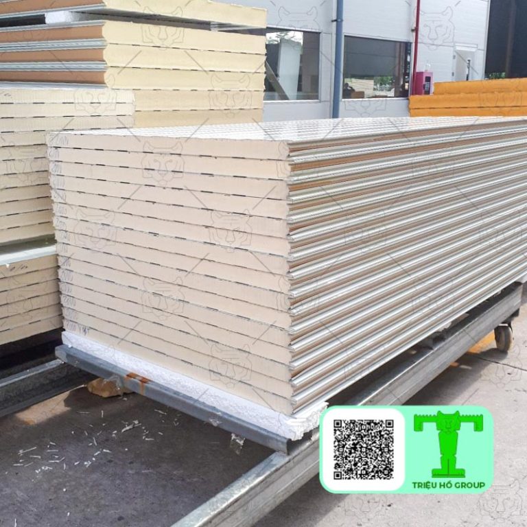 Panel PU 3 lớp cách nhiệt CHẤT LƯỢNG, panel GIÁ RẺ, panel Triệu Hổ